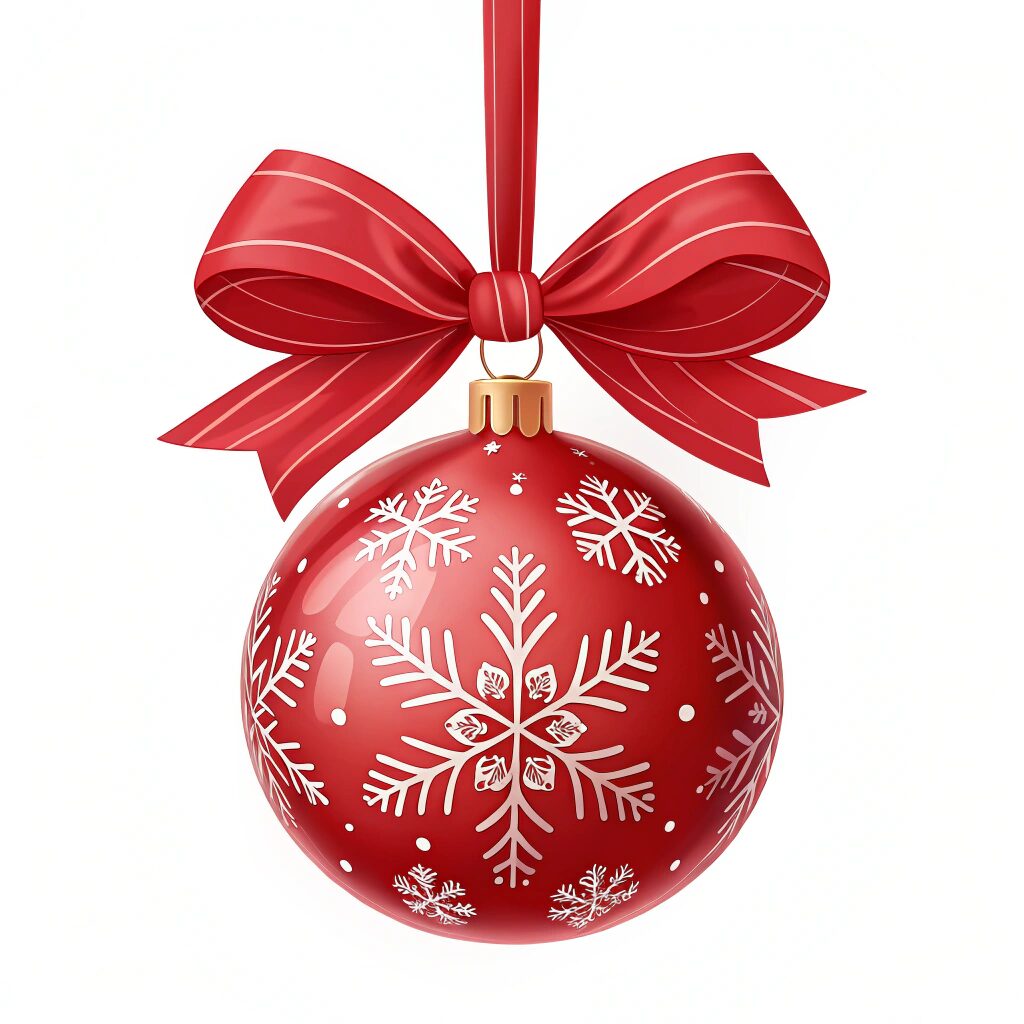 18 Christmas Balls Clipart Free