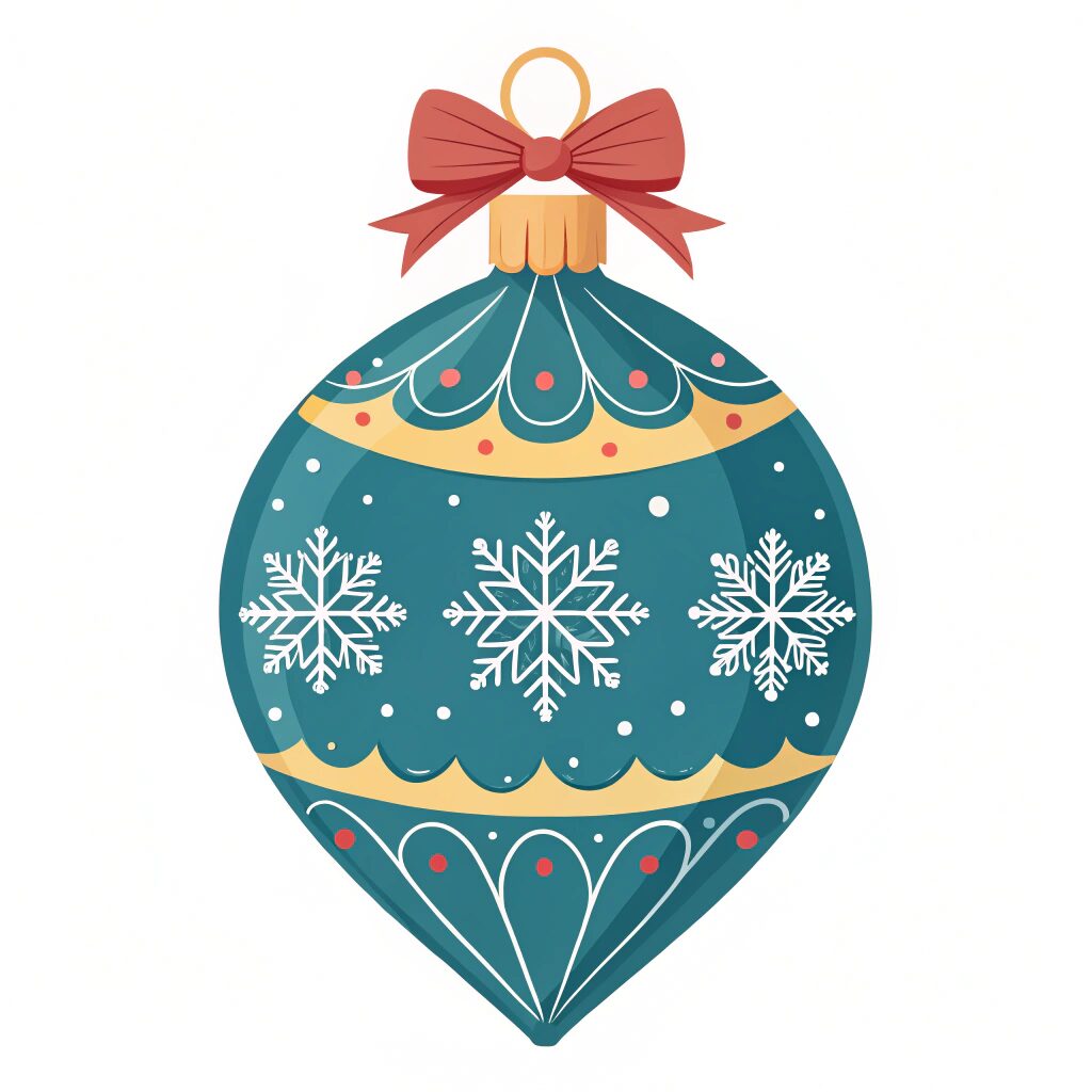 18 Christmas Balls Clipart Free
