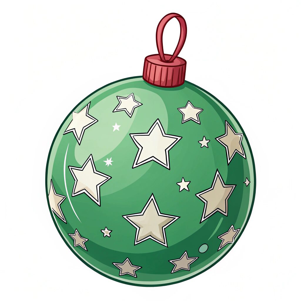 18 Christmas Balls Clipart Free