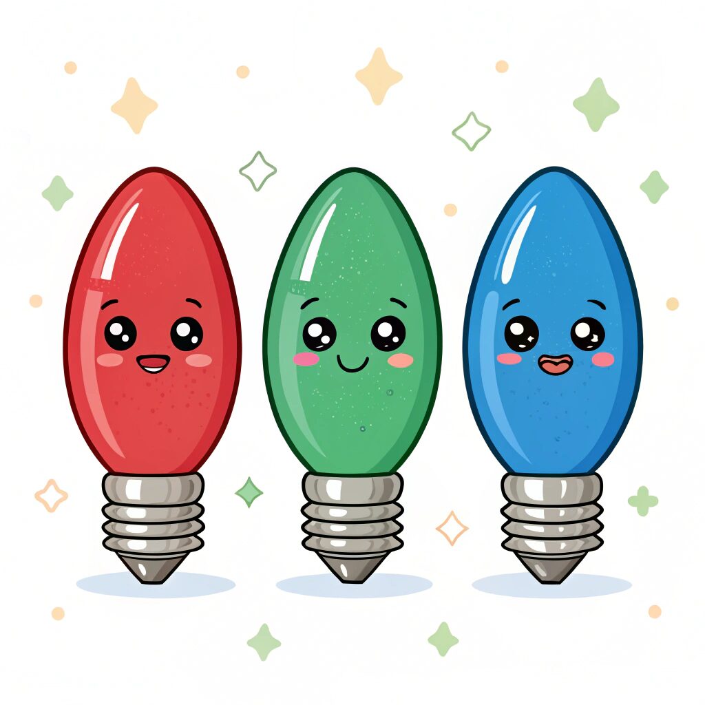 18 Christmas Bulb Clipart Free
