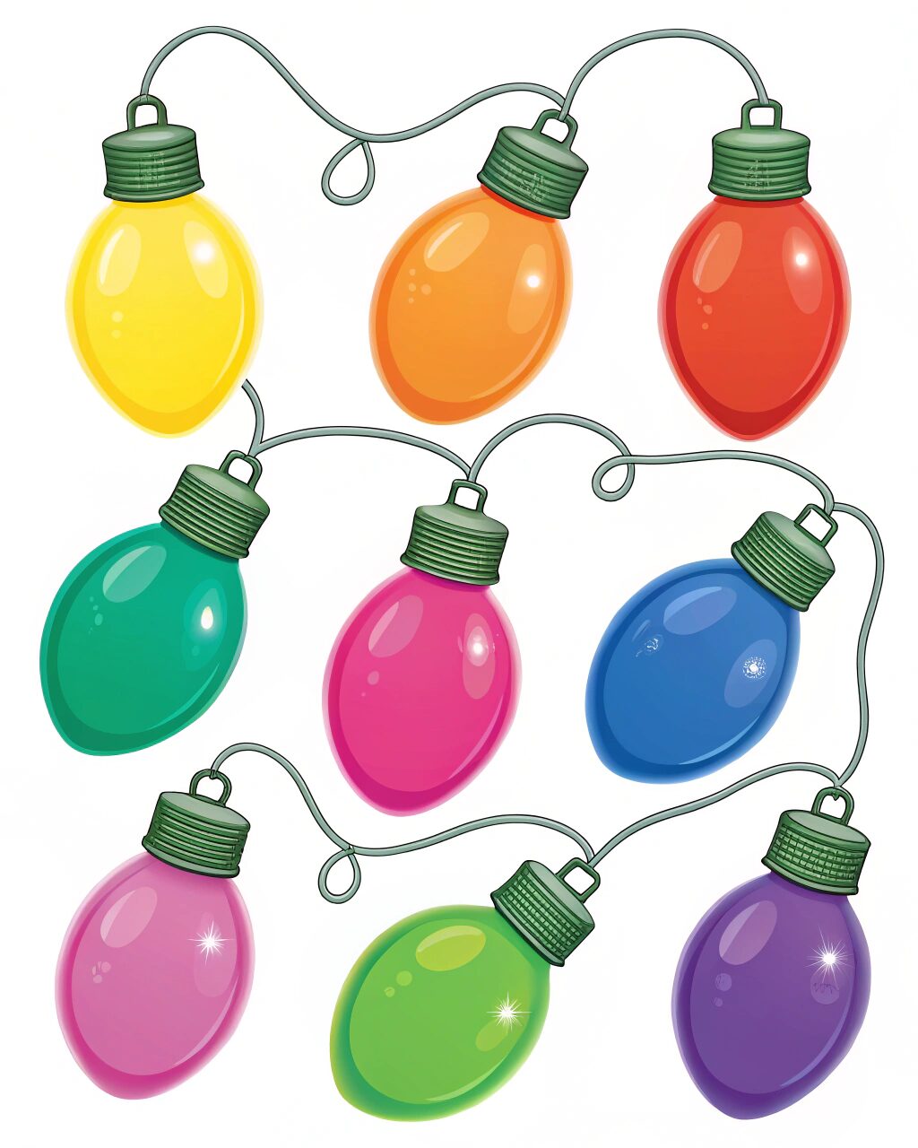 59 Results for Free Christmas Lights Clipart