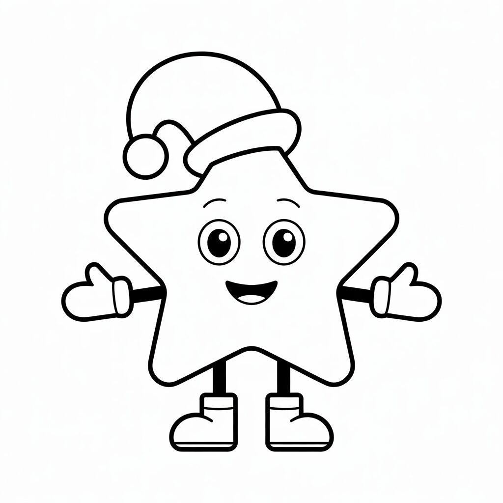 58 Christmas Clipart Black and White Free to Download