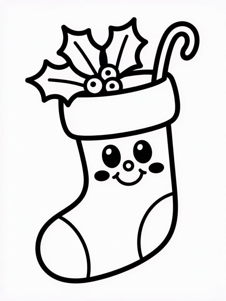 58 Christmas Clipart Black and White Free to Download