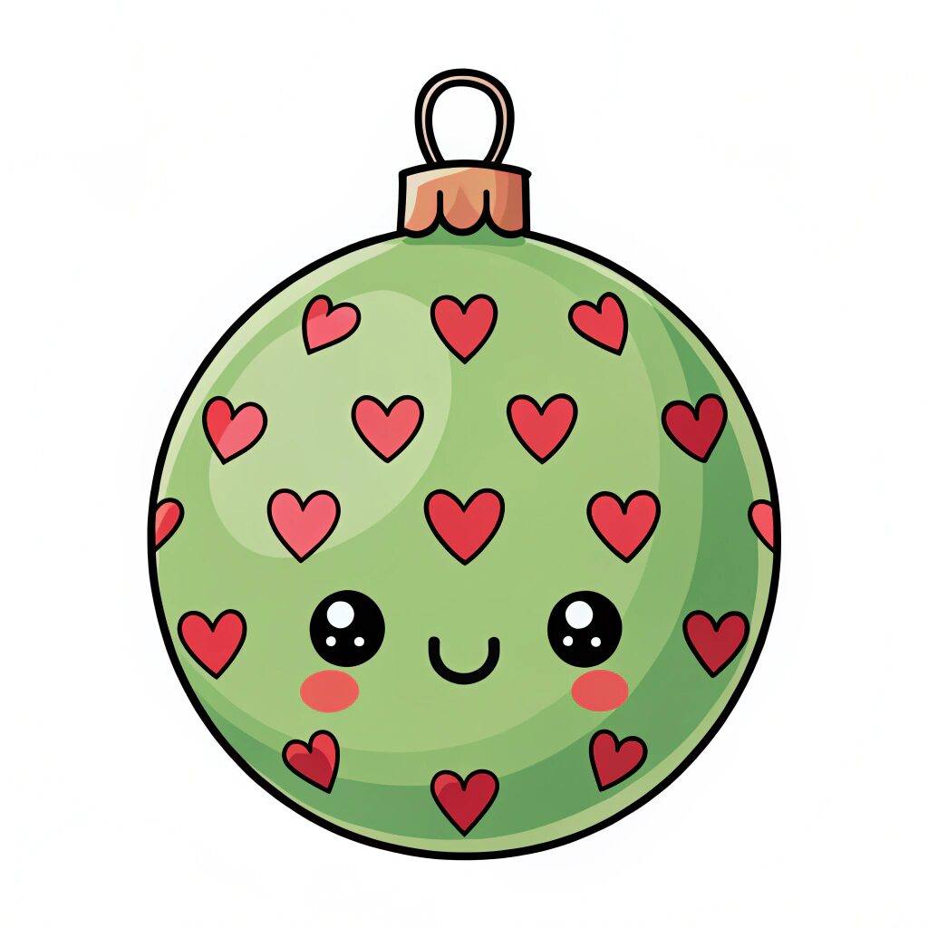 16 Christmas Tree Ornaments Clipart Free