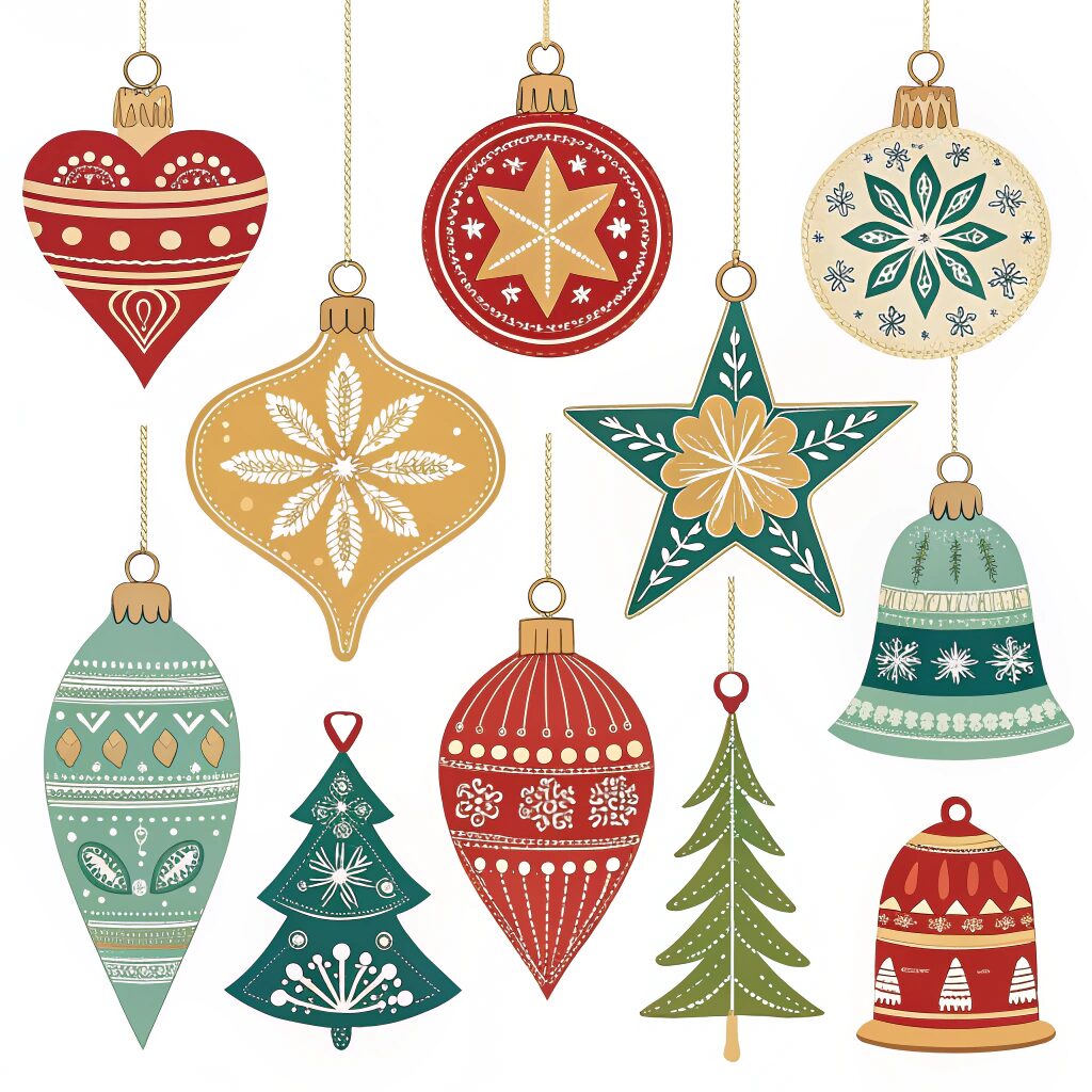 29 Christmas Ornament Clipart to Download