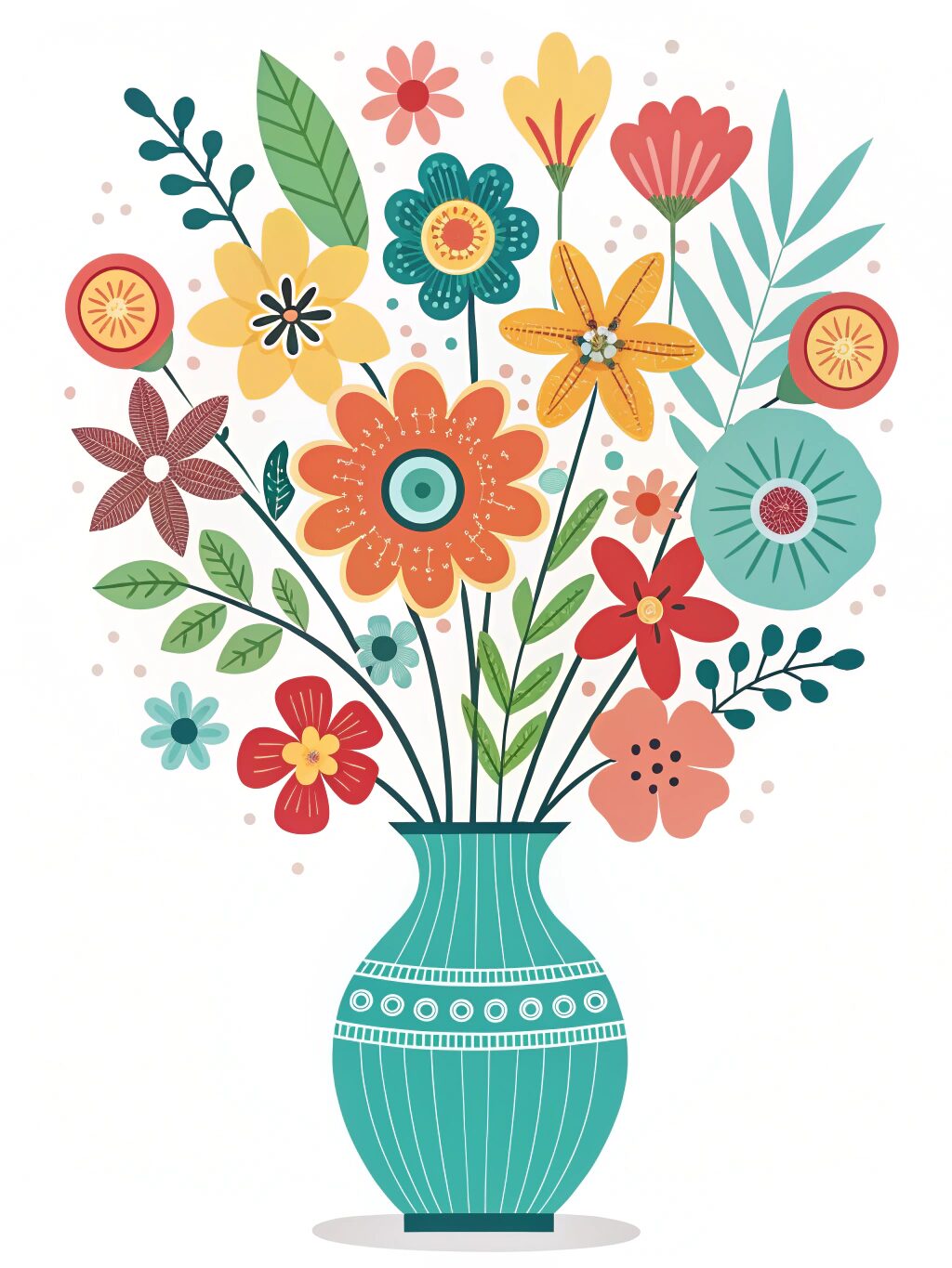 15 Flower Bouquet Clipart Free