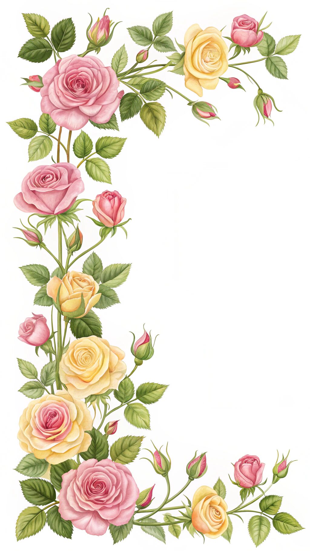 49 Flower Border Clipart Free to Prints
