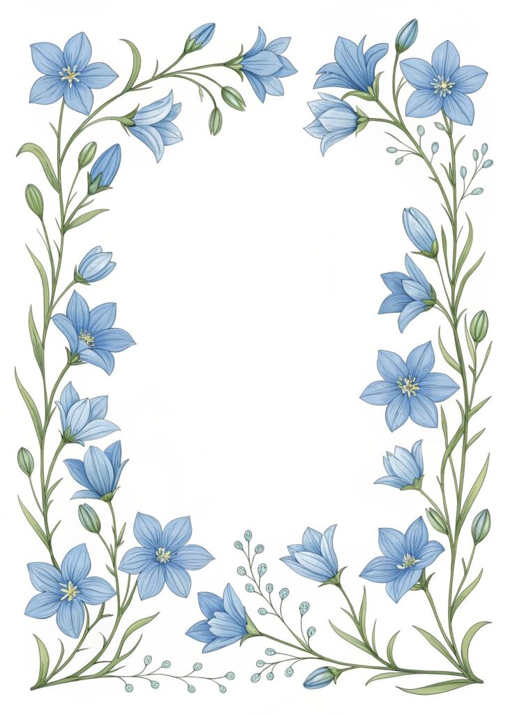 49 Flower Border Clipart Free to Prints