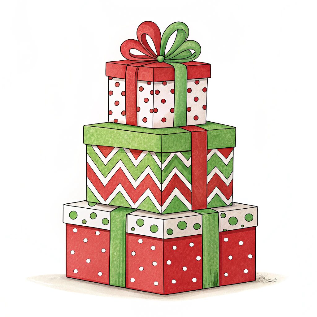 TOP 45 Christmas Gift Clipart Free