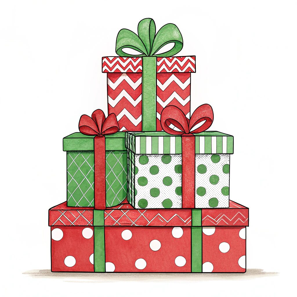 TOP 45 Christmas Gift Clipart Free