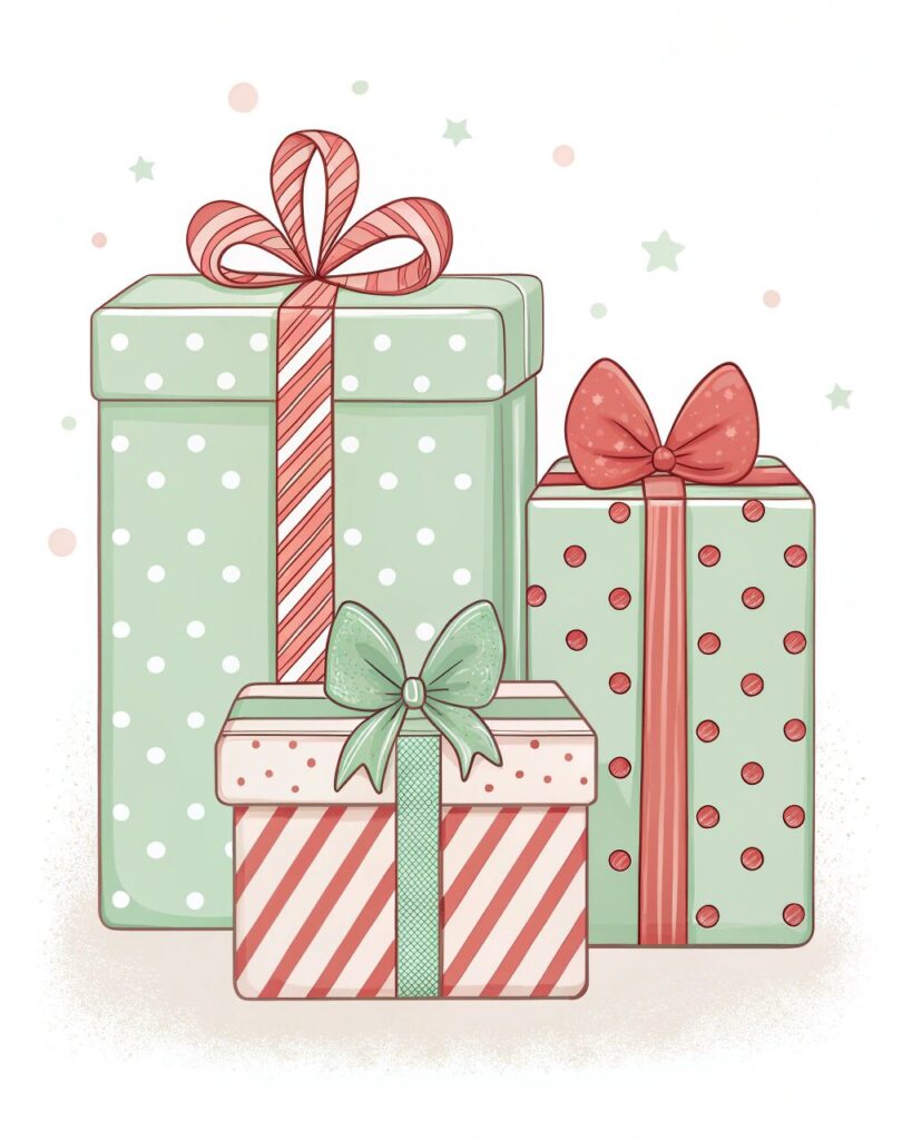TOP 45 Christmas Gift Clipart Free