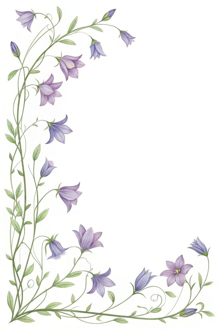 49 Flower Border Clipart Free to Prints