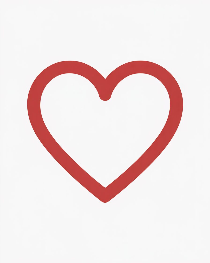 21 Heart Outline Clipart to Download Free