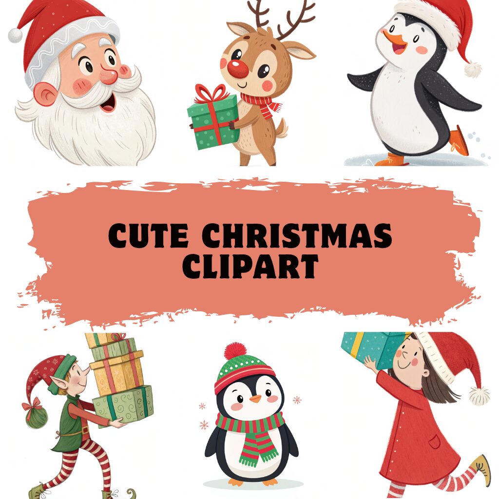 77 Result for Cute Christmas Clipart Free