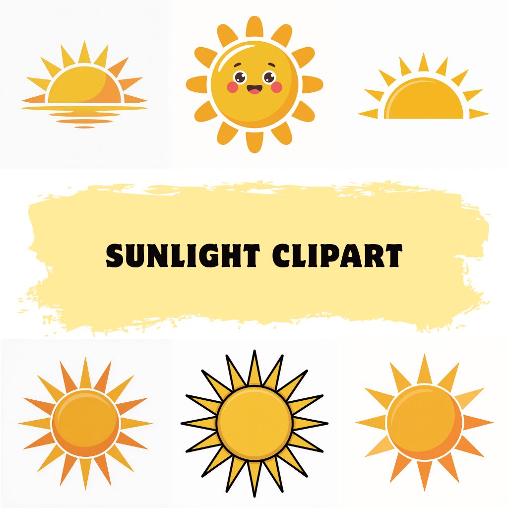 18 Sunlight Clipart Free to Download