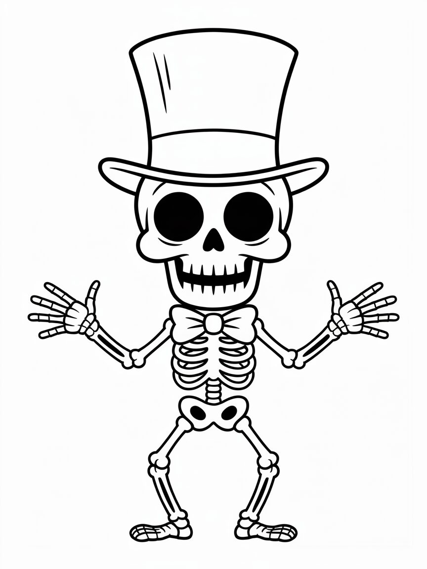 45 Halloween Clipart Black and White Free to Download