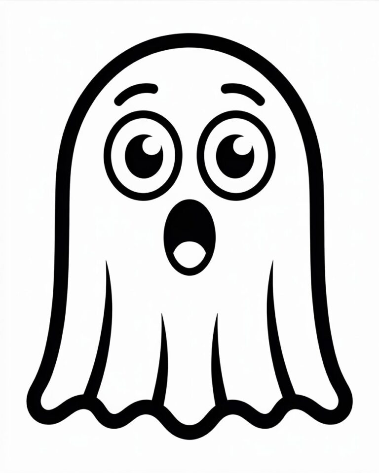 45 Halloween Clipart Black and White Free to Download