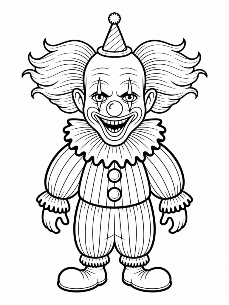 45 Halloween Clipart Black and White Free to Download