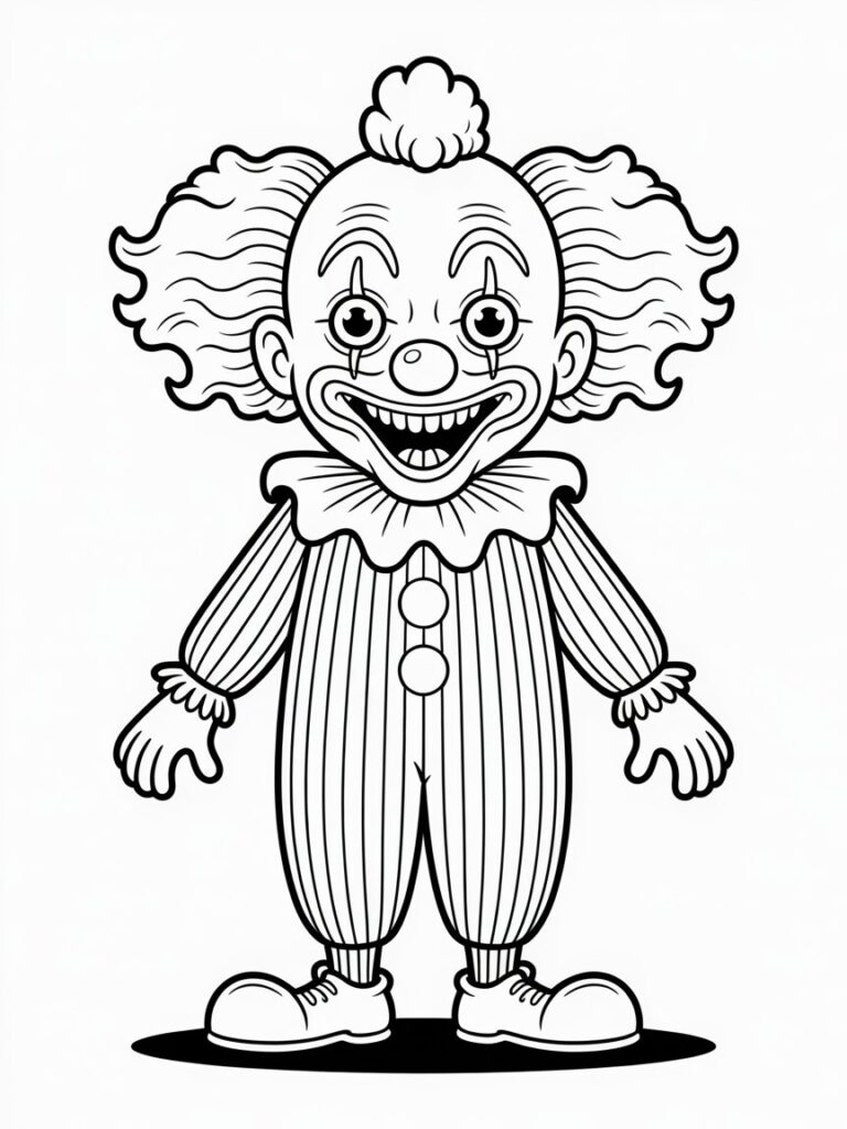 45 Halloween Clipart Black and White Free to Download