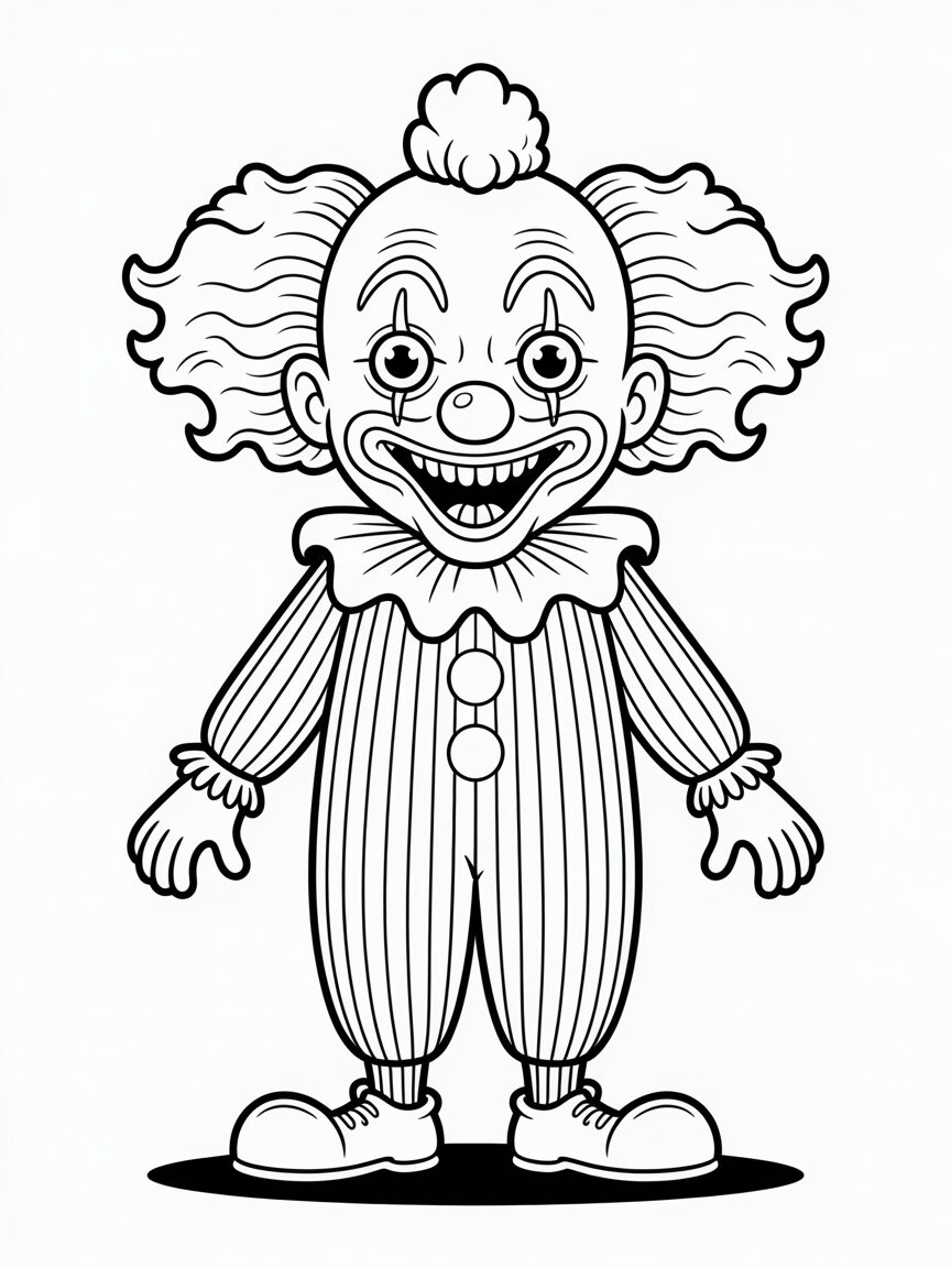 45 Halloween Clipart Black and White Free to Download