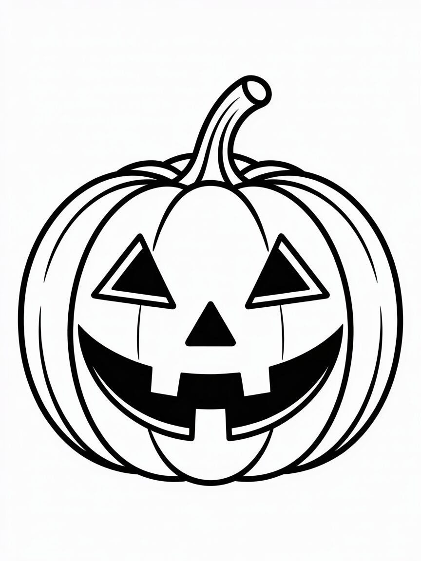 45 Halloween Clipart Black and White Free to Download