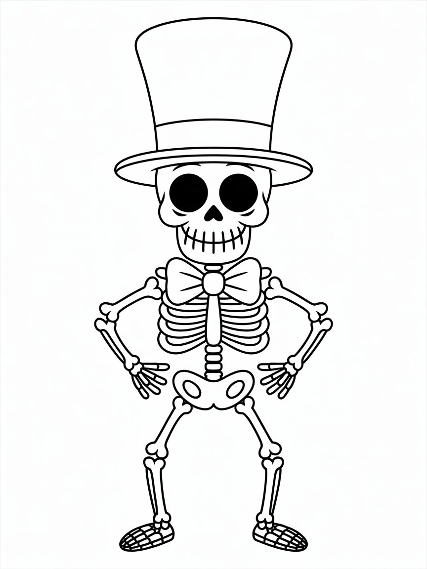 45 Halloween Clipart Black and White Free to Download