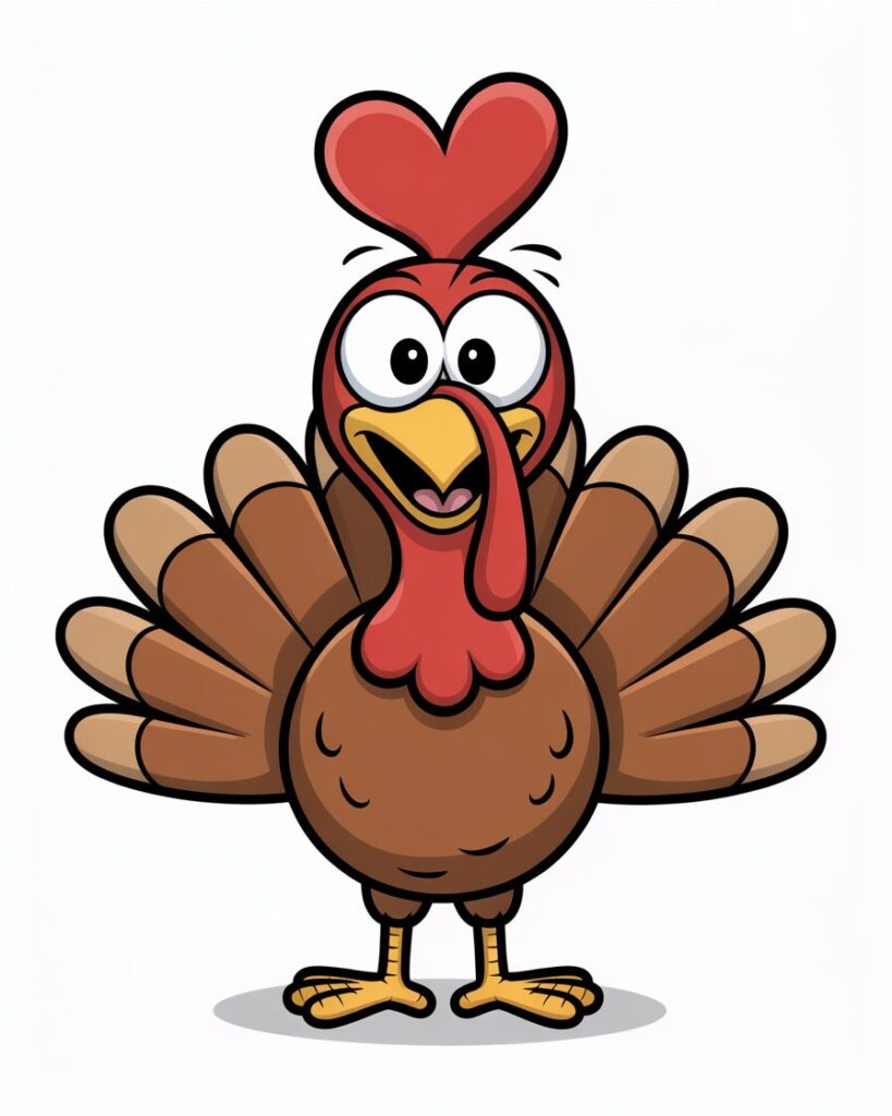 30 Cute Turkey Clipart Free to Download