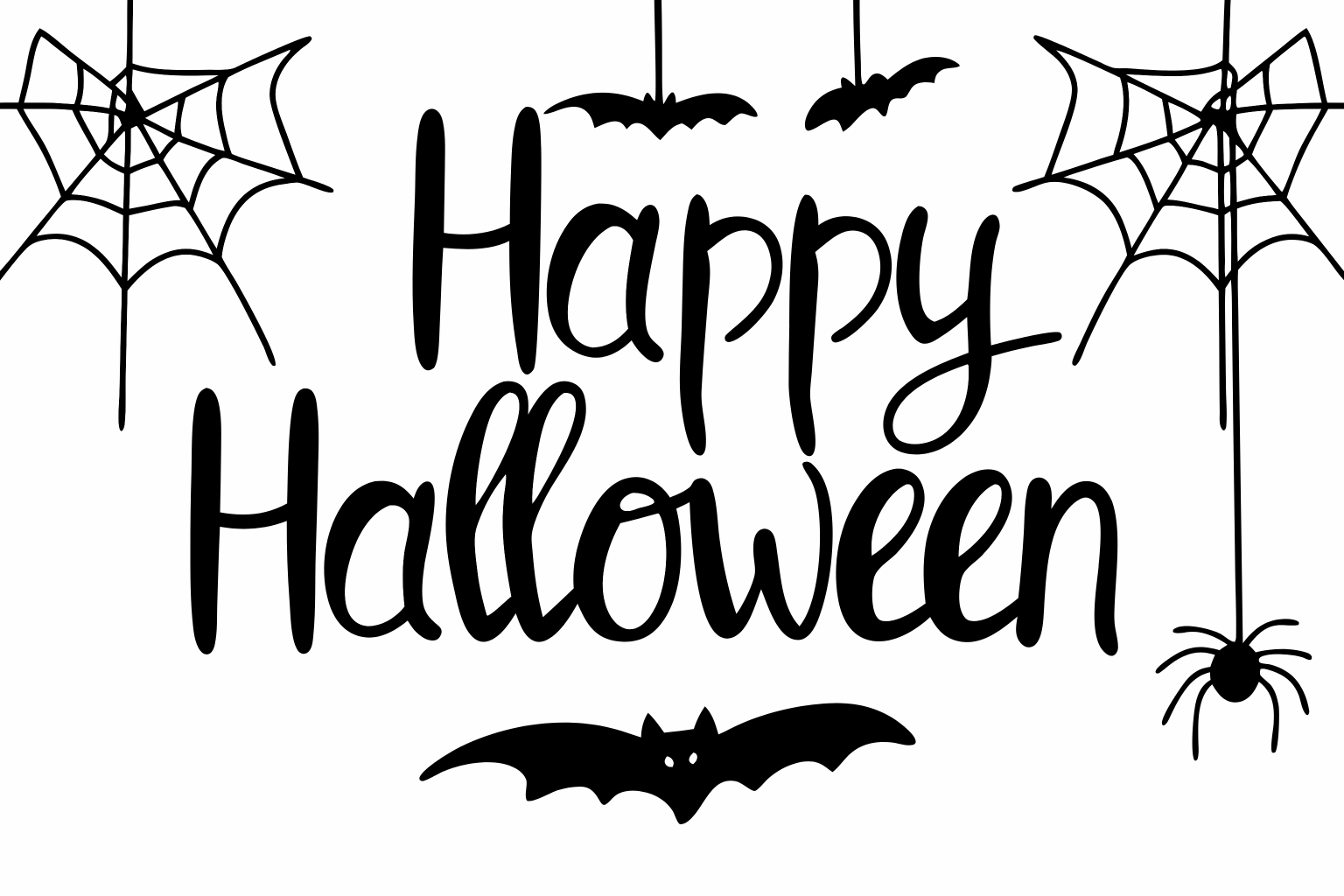 60 Happy Halloween Clipart Free