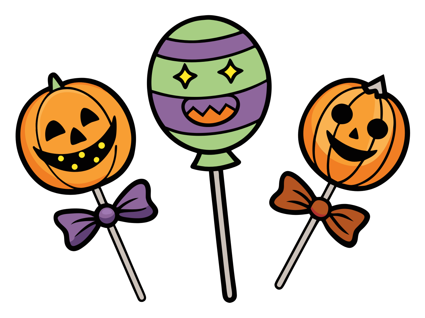 18 Halloween Candy Clipart to Download