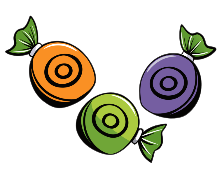 18 Halloween Candy Clipart to Download