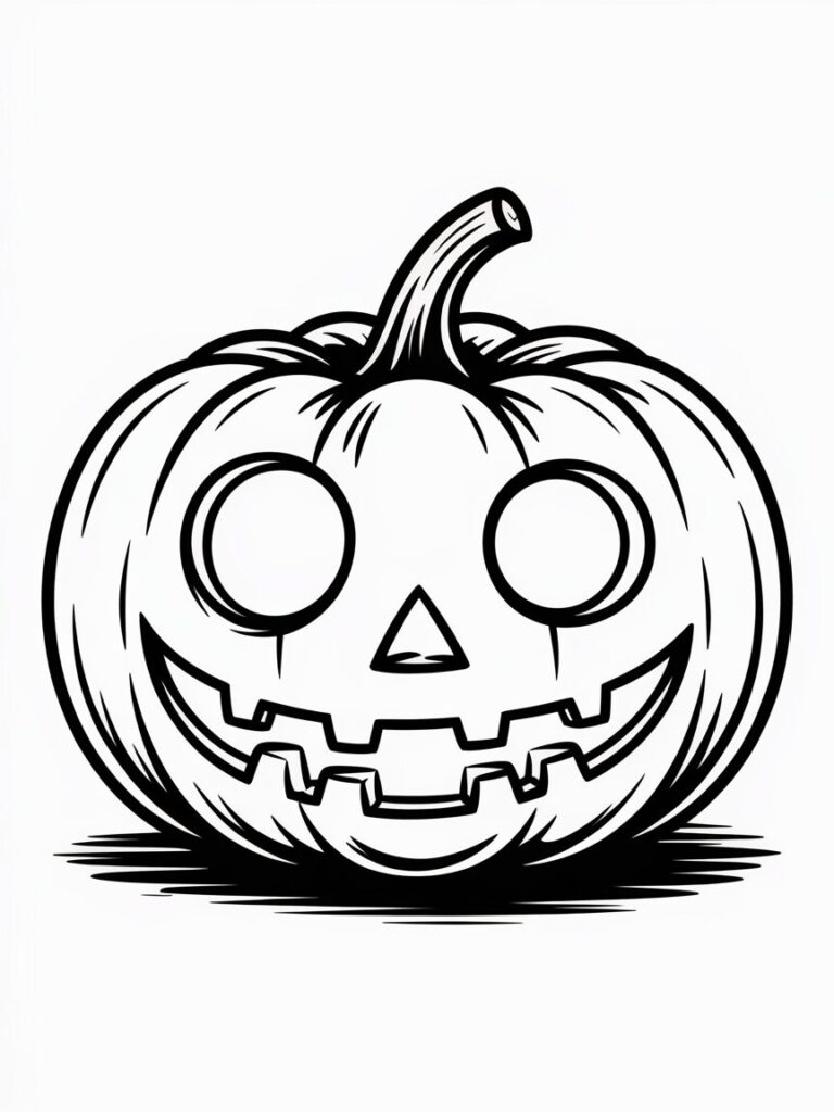 45 Halloween Clipart Black and White Free to Download