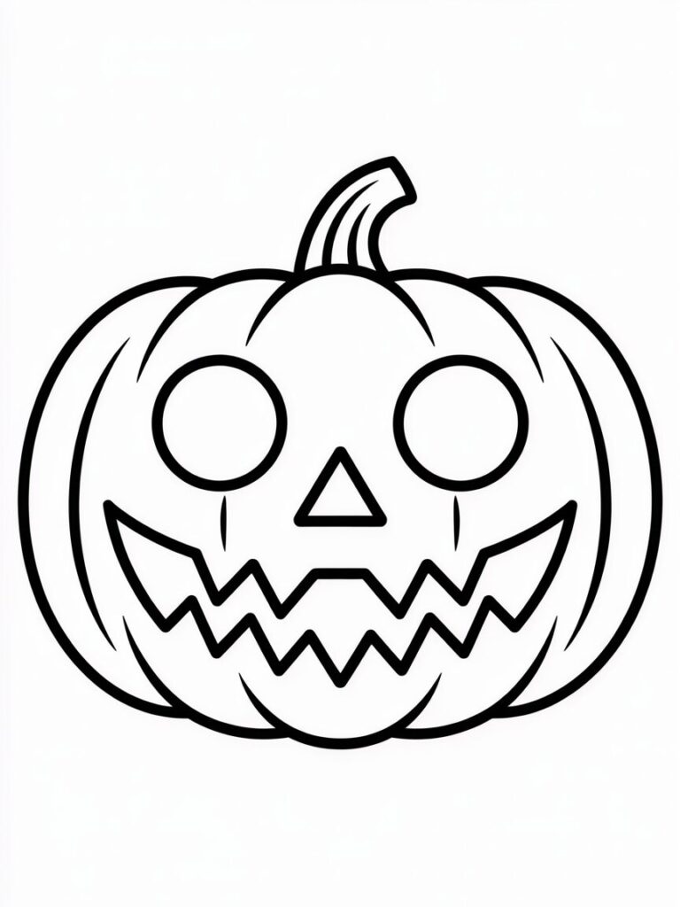 45 Halloween Clipart Black and White Free to Download