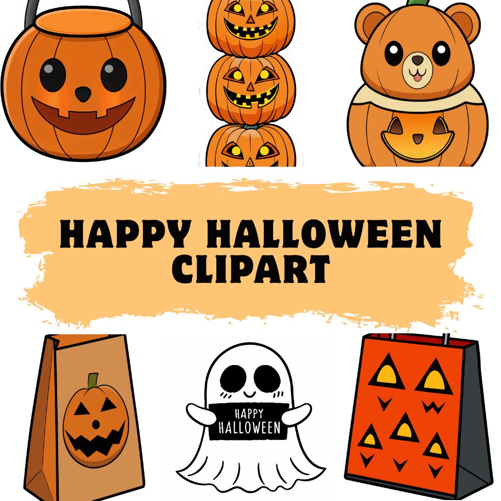 60 Happy Halloween Clipart Free