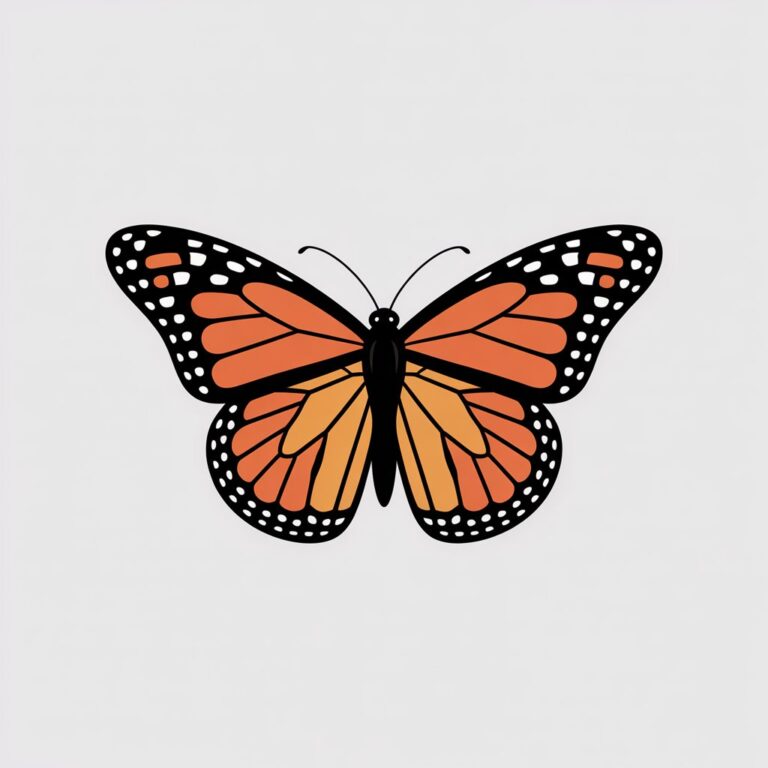 17 Monarch Butterfly Clipart Free