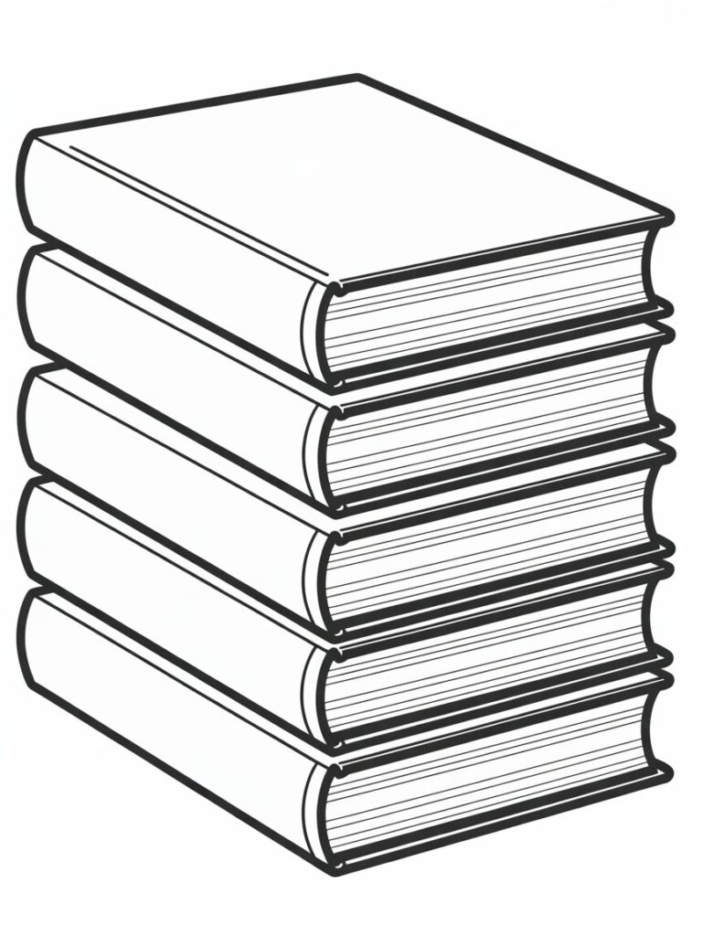 17 Stack of Books Clipart Free