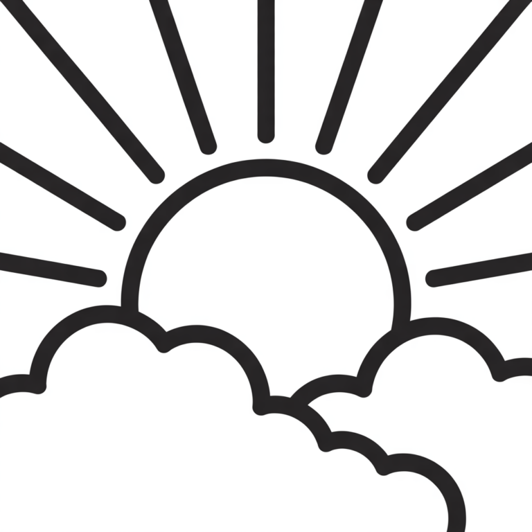 15 Sun Clipart Black and White Download free