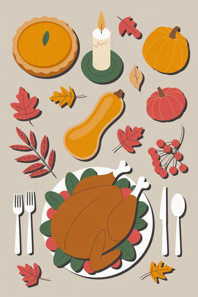 60 Thanksgiving Turkey Clipart Free to Download