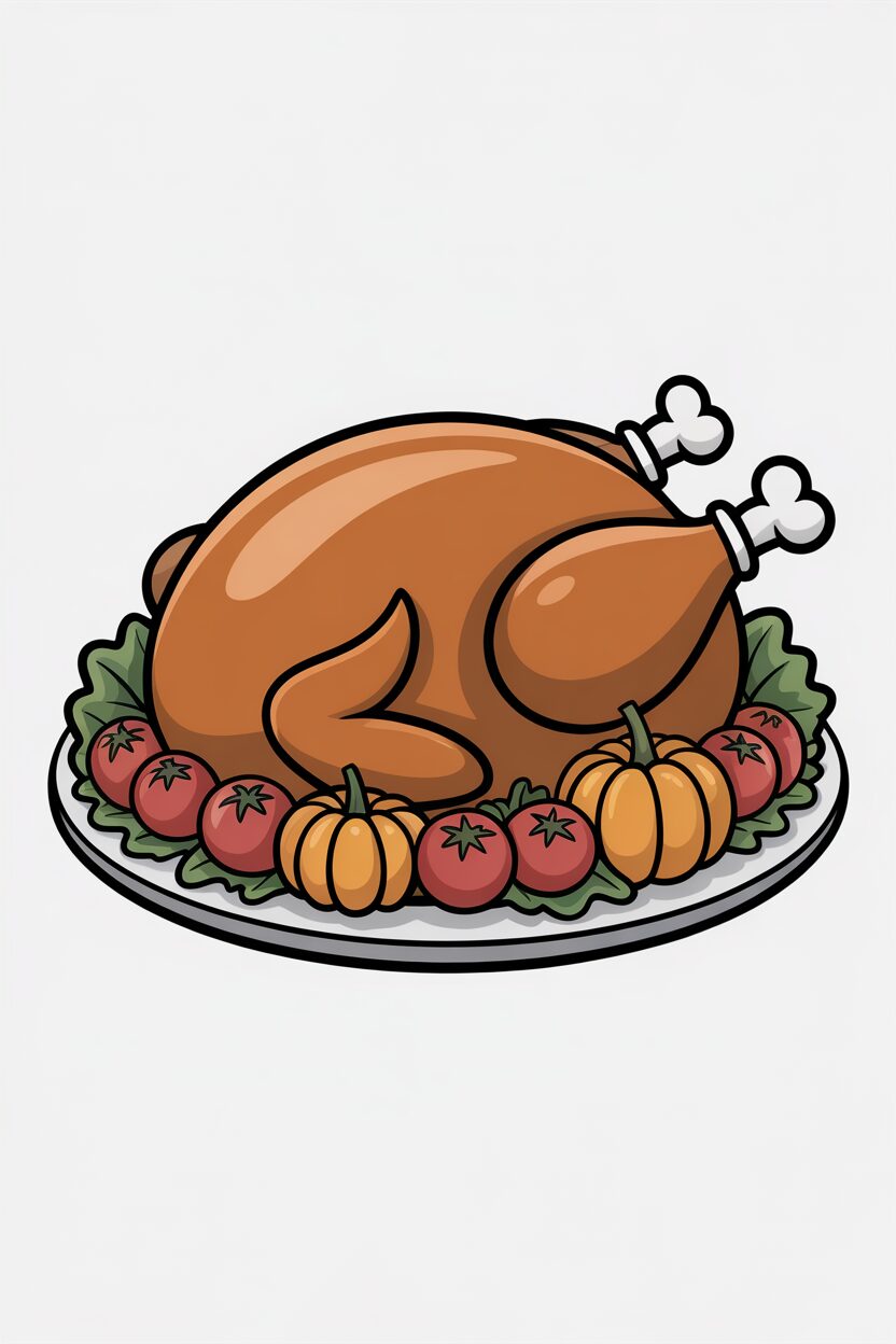 60 Thanksgiving Turkey Clipart Free to Download